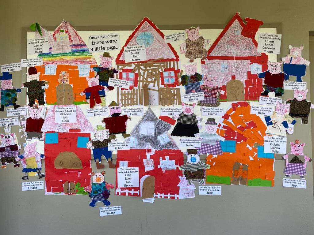 Three Little Pigs Cooperative Steam Challenge | Oakhill School Knysna