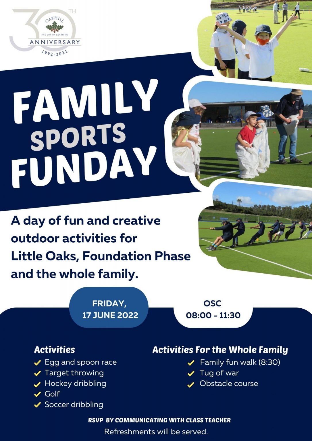 Family Sports Funday | Oakhill School Knysna