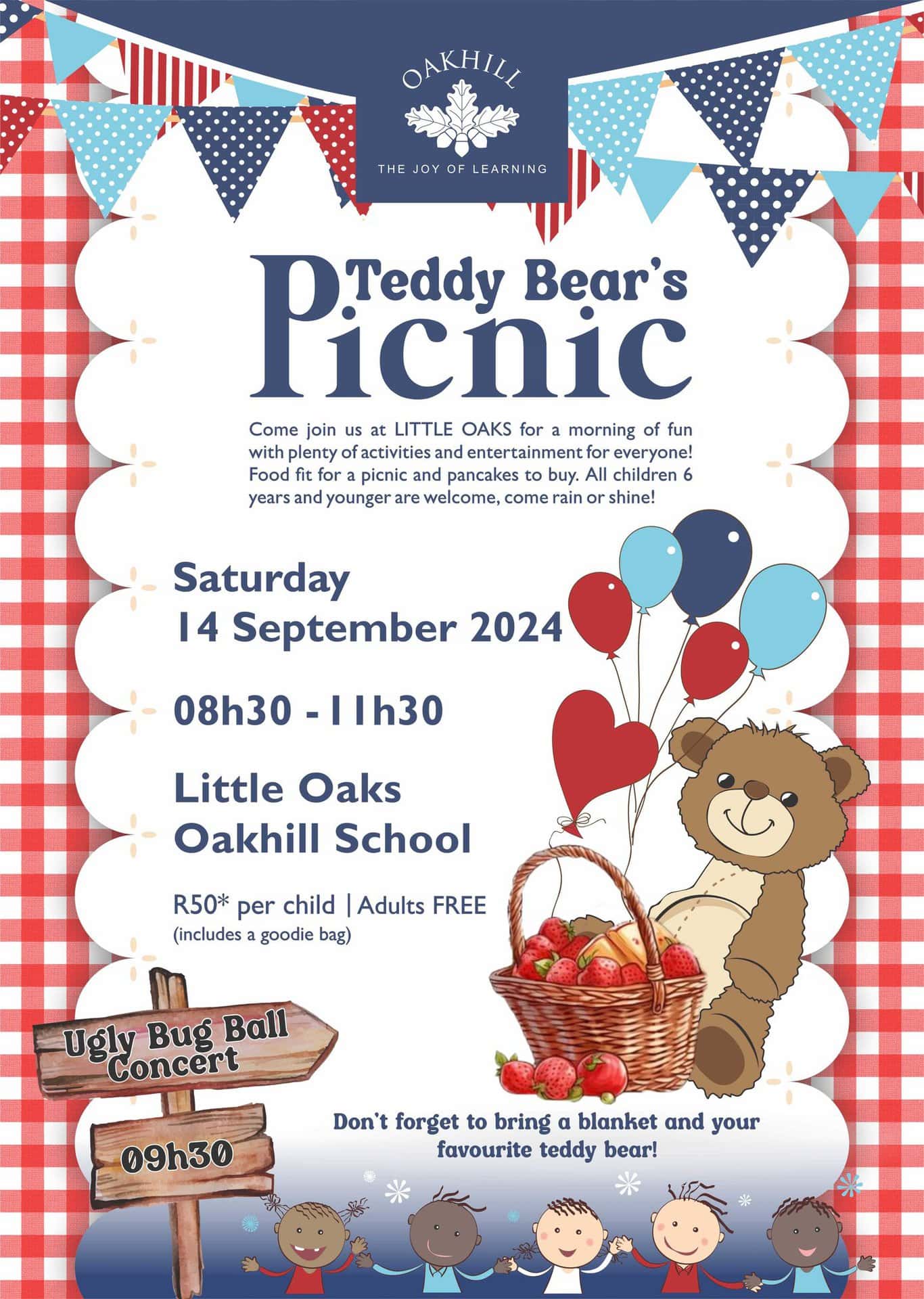You Are Invited - Teddy Bear's Picnic | Oakhill School Knysna